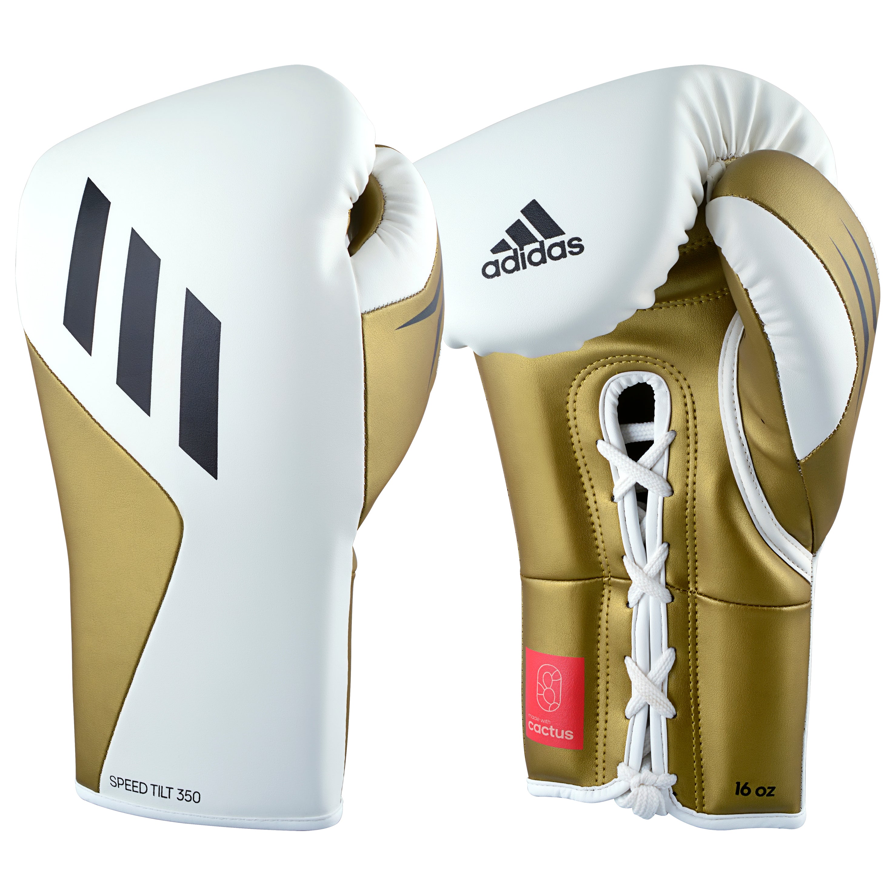adidas Speed Tilt 350 Lace-Up Boxing Gloves - White/Gold – B2B CombatShop